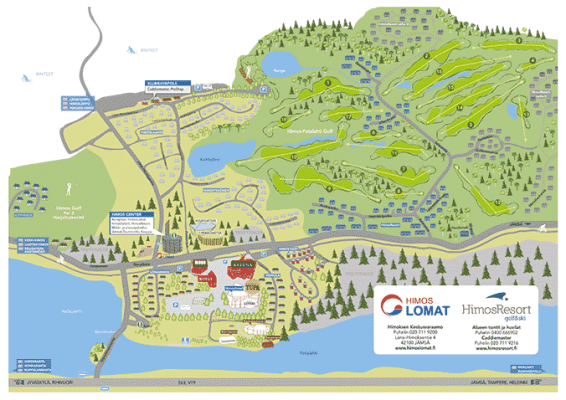 Sijainti | Himos Resort